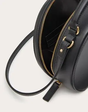 Valentino Garavani Vlogo Signature Zip-up Mini Tote Bag - Black