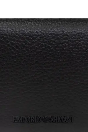 Emporio Armani Logo Lettering Bi-fold Wallet