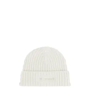 C.P. COMPANY Lambswool Logo Beanie