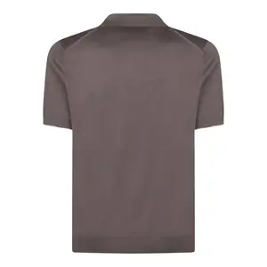 Brunello Cucinelli Short-sleeved Fine-knitted Polo Shirt