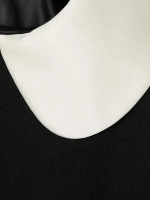 Dolce & Gabbana Mini Dress With Satin Details