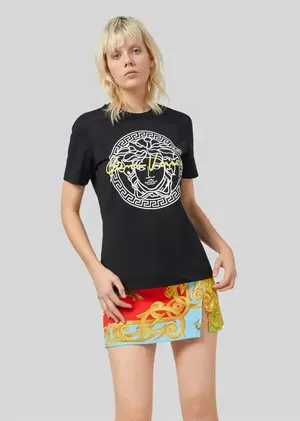 Versace Medusa Print T-shirt