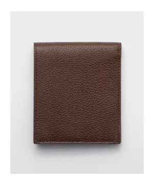 Prada Logo Plaque Bifold Wallet