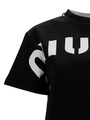 Miu Miu Printed Logo T-shirt