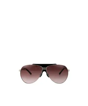 Attico Aviator Full Rim Sunglasses - Red