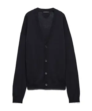 Prada Long Sleeve Cardigans For Men