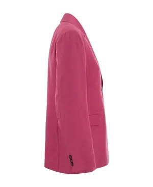 Max Mara Single-breasted Linen Blazer