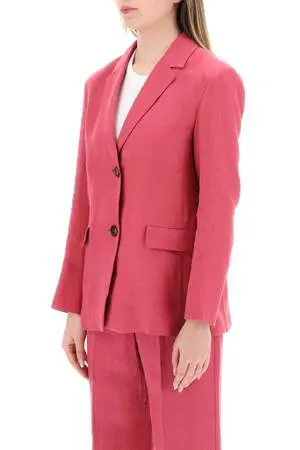 Max Mara Single-breasted Linen Blazer