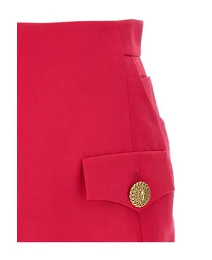 Balmain Zip-up Mini Skirt
