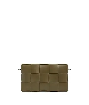 Bottega Veneta Cassette Messenger Bag - Mud