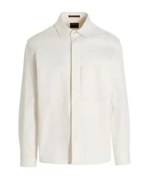 Zegna Buttoned Long-sleeved Shirt