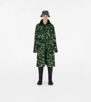 Burberry Floral Pattern Wax Bucket Hat