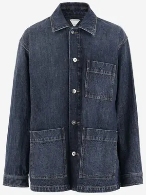 BOTTEGA VENETA Bottega Veneta Washed Denim Jacket