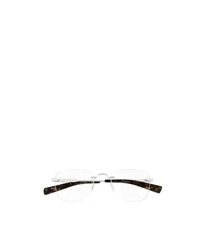 Saint Laurent Round-frame Glasses - Silver