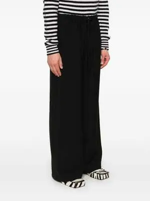 Marni Straight-leg Drawstring Trousers - Black