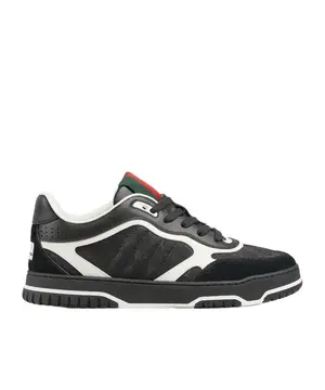 Gucci Gg Re-web Sneakers - Black