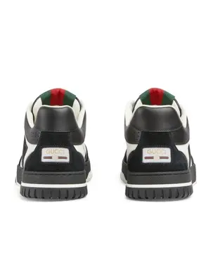 Gucci Gg Re-web Sneakers - Black