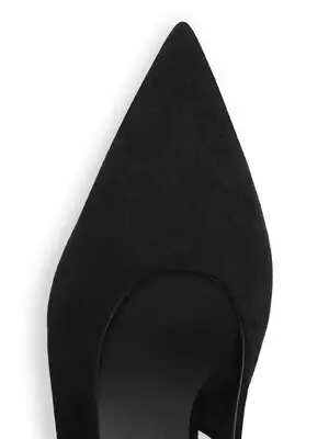 Alaïa Cube Pointy Wedge Slingback Heeled Pumps