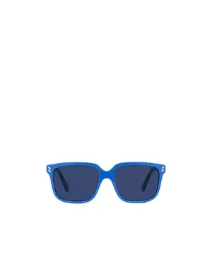 Stella McCartney Logo Rectangular Sunglasses - Blue