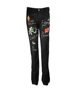 Moschino Button Detailed Jeans For Women