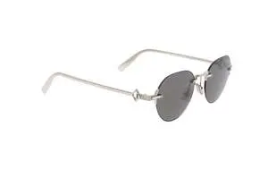 Dior Full Frame Oval Sunglasses - Gray
