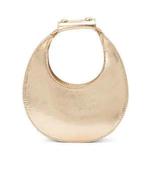 Staud Embossed Logo Tote Bag - Golden