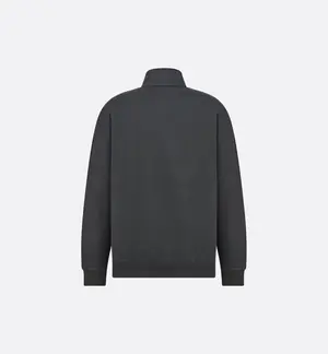 Dior Half Zip Detailed Sweatshirt - No