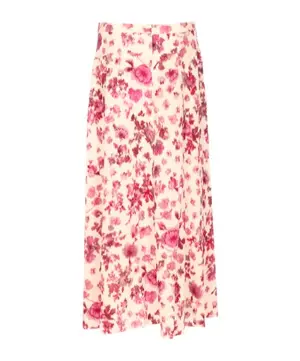 Isabel Marant Étoile Floral Printed Slit Maxi Skirt - No