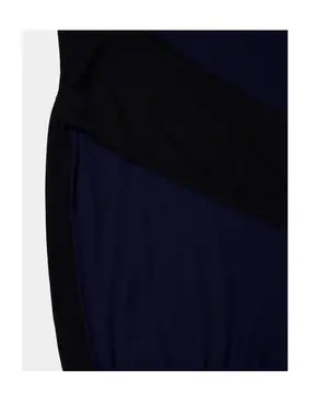 Marni Logo Embroidered Knit Sweater - Navy Blue