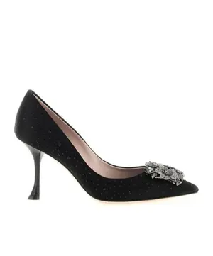 ROGER VIVIER Embellished Pointed-toe Pumps