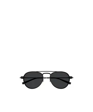 Saint Laurent Aviator Frame Sunglasses - Black