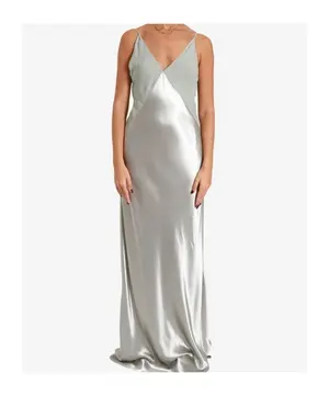 Alberta Ferretti Maxi Slip Dress