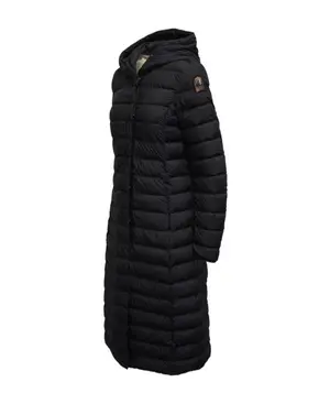 PARAJUMPERS Long Down Jacket With Hood And Buckle Closure