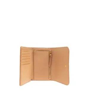 Chloé Marcie Tri-fold Wallet - Nude