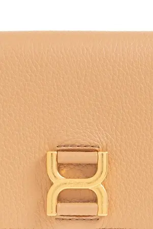 Chloé Marcie Tri-fold Wallet - Nude