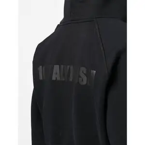 1017 Alyx 9sm Cropped Logo Print Hoodie