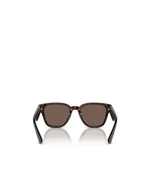 Prada Geometric Frame Sunglasses