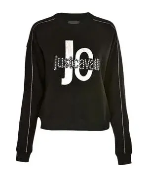 Just Cavalli Logo Sweatshirt - Black