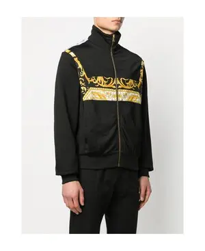Versace Barocco Logo Print Track Jacket