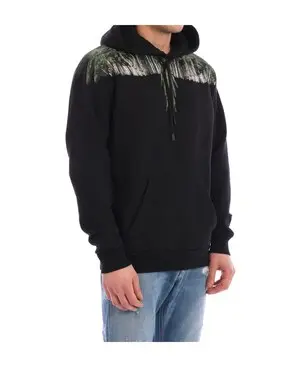 MARCELO BURLON COUNTY OF MILAN Wing Printed Hooded Sweater