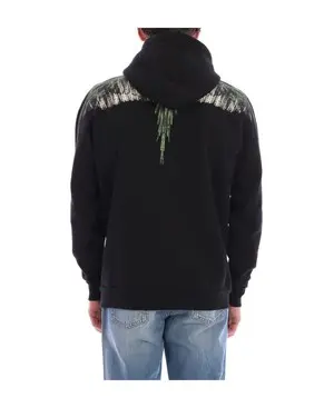 MARCELO BURLON COUNTY OF MILAN Wing Printed Hooded Sweater