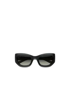 Gucci Rectangular Logo Sunglasses - Grey