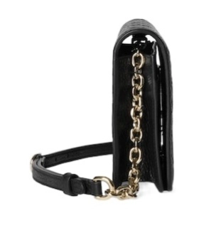 Gucci Chain Linked Gg Emblem Wallet