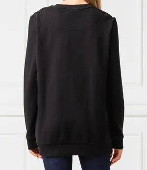 Versace Logo Embellished Crew Neck Sweater
