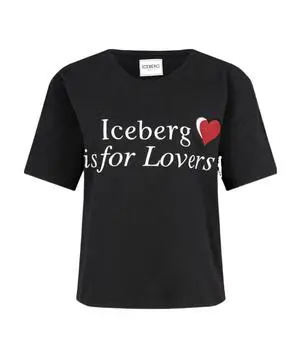 Iceberg Printed Heart T-shirt