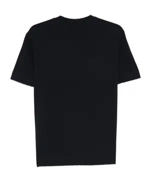 Emporio Armani Textured T-shirt - Black