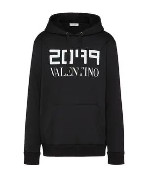 Valentino Garavani Logo Printed Hoodie