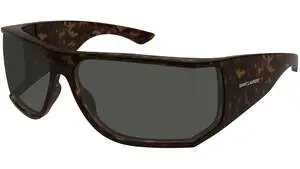 Saint Laurent Mask-frame Sunglasses - Black