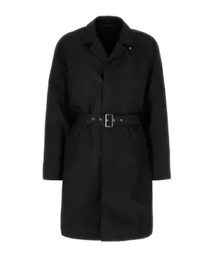 PRADA Prada Long Sleeved Belted Coat