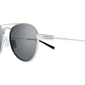Saint Laurent Aviator Frame Sunglasses - Gray